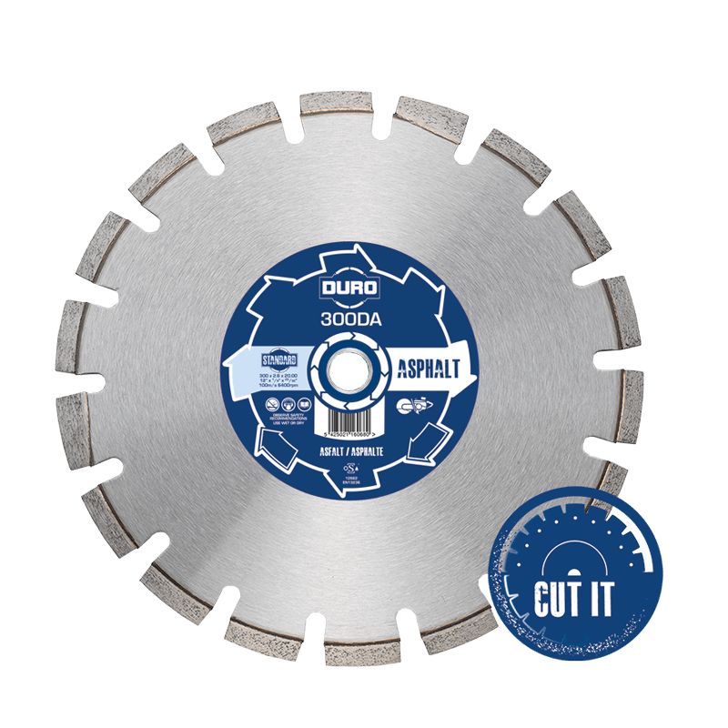 Duro Asphalt & Abrasive Materials Diamond Blade - DA - Duro