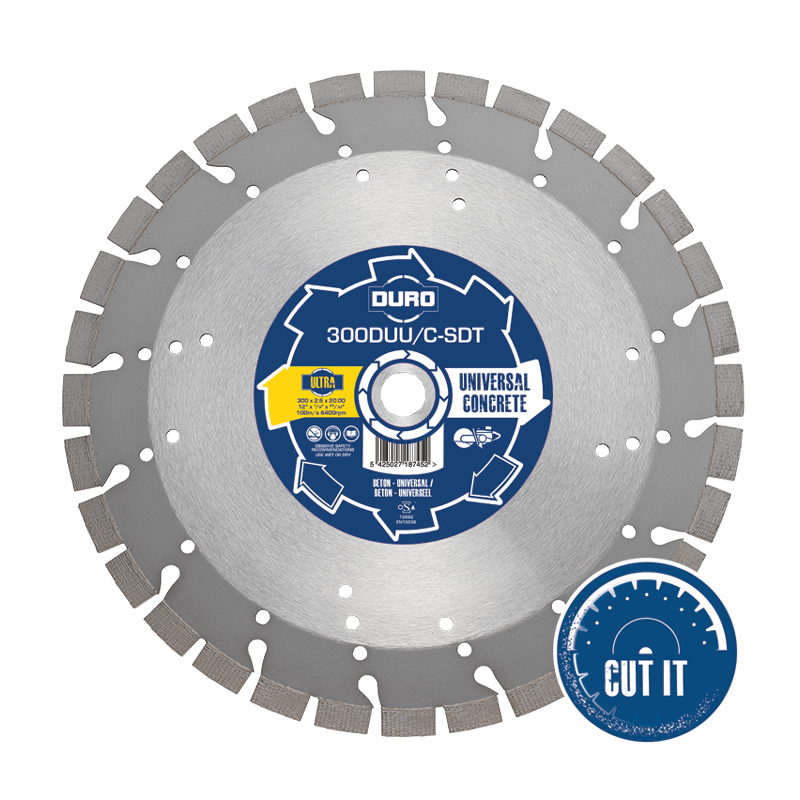 Duro DUU/C - DURO ULTRA Universal Concrete Diamond Blade